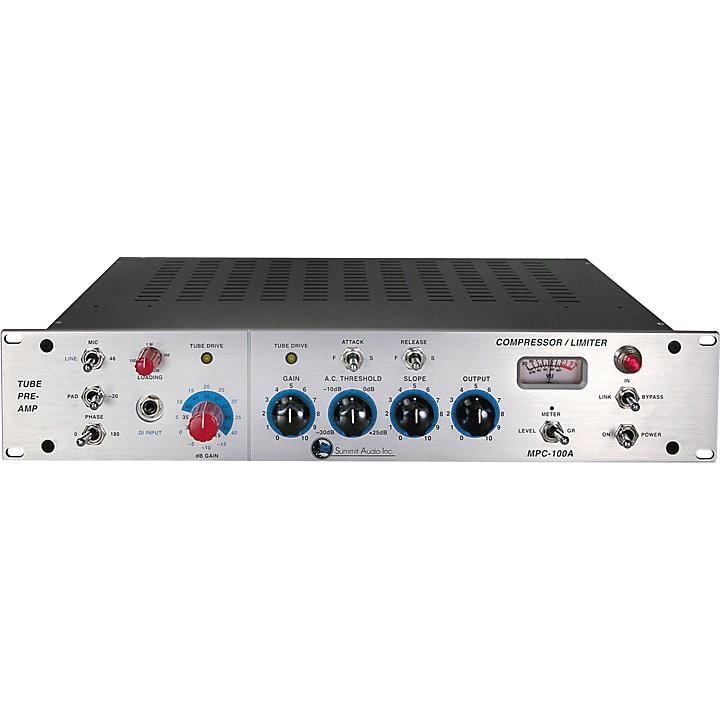 Summit Audio MPC-100A Tube Pre-Amp and Compressor/Limiter | Music & Arts