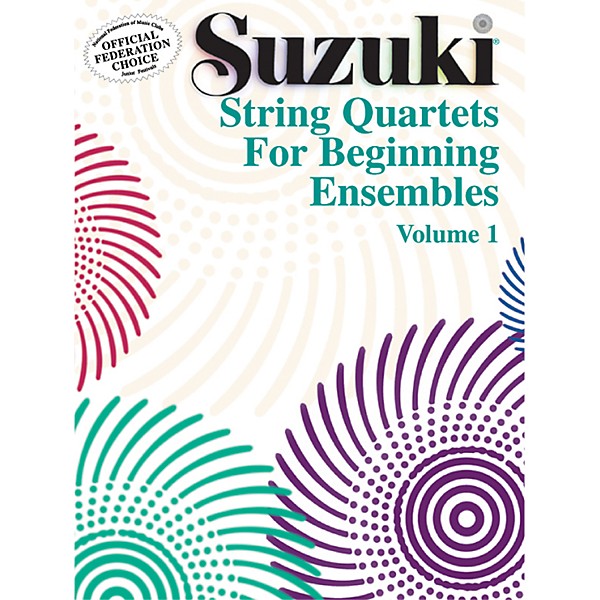 Alfred Suzuki String Quartets for Beginning Ensembles Volume 1 (Book ...