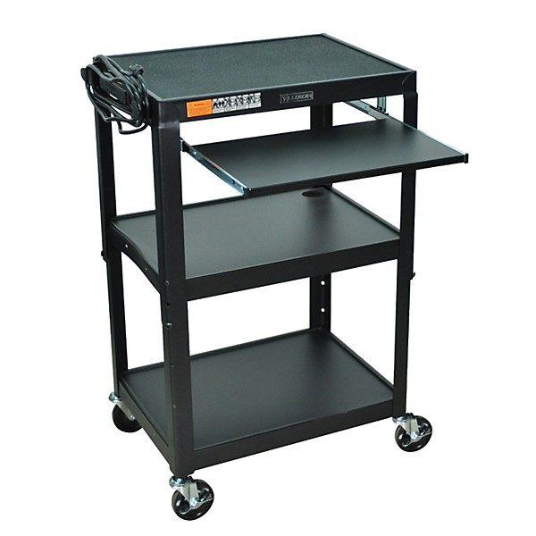 H. Wilson Adjustable Height Cart with Keyboard Tray | Music & Arts