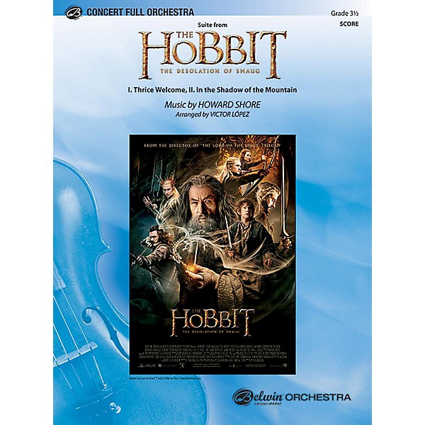 Alfred Suite from The Hobbit: The Desolation of Smaug Full Orchestra ...