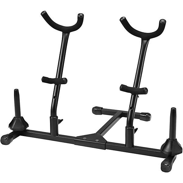 Titan Folding Alto and Tenor Double Saxophone Stand With Double Flute ...