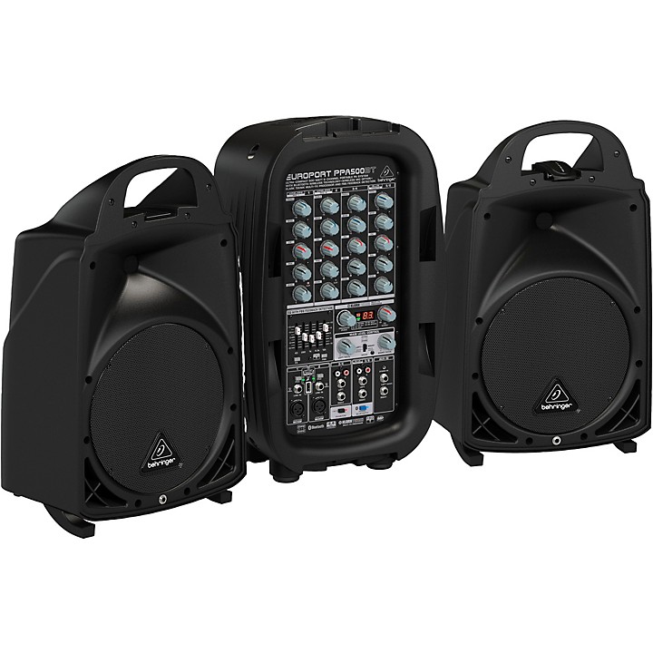 Behringer EUROPORT PPA500BT 6-Channel Portable PA System | Music & Arts