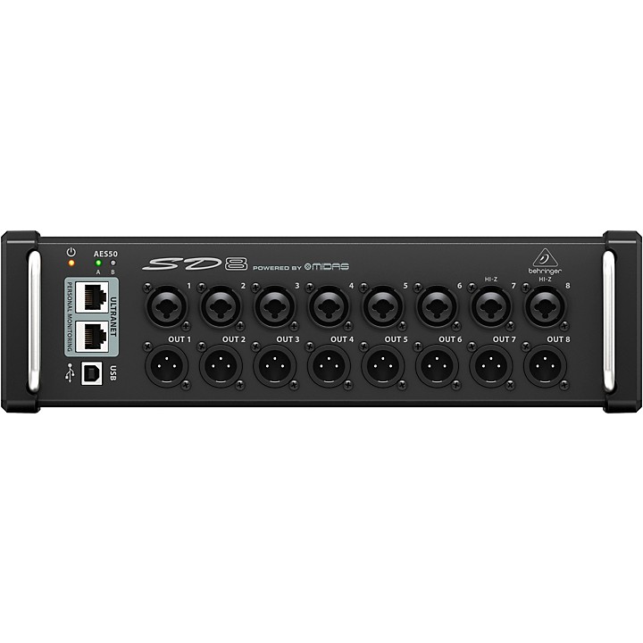 Behringer SD8 8-Channel Digital Stage Box | Music & Arts