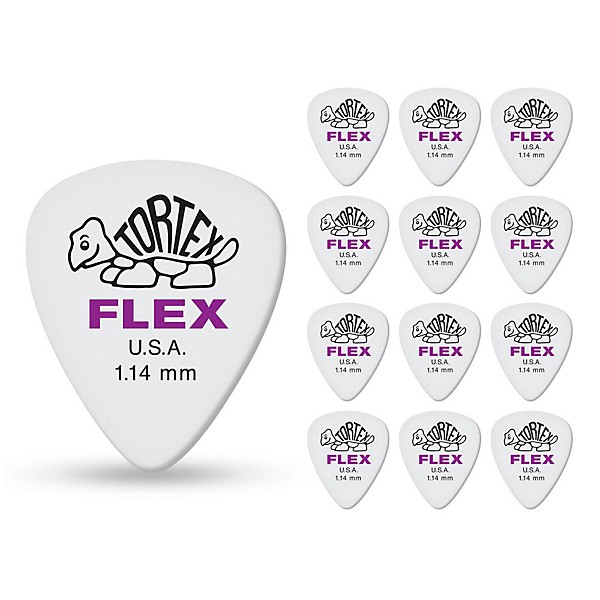 Dunlop Tortex Flex Standard Guitar Picks | Music & Arts