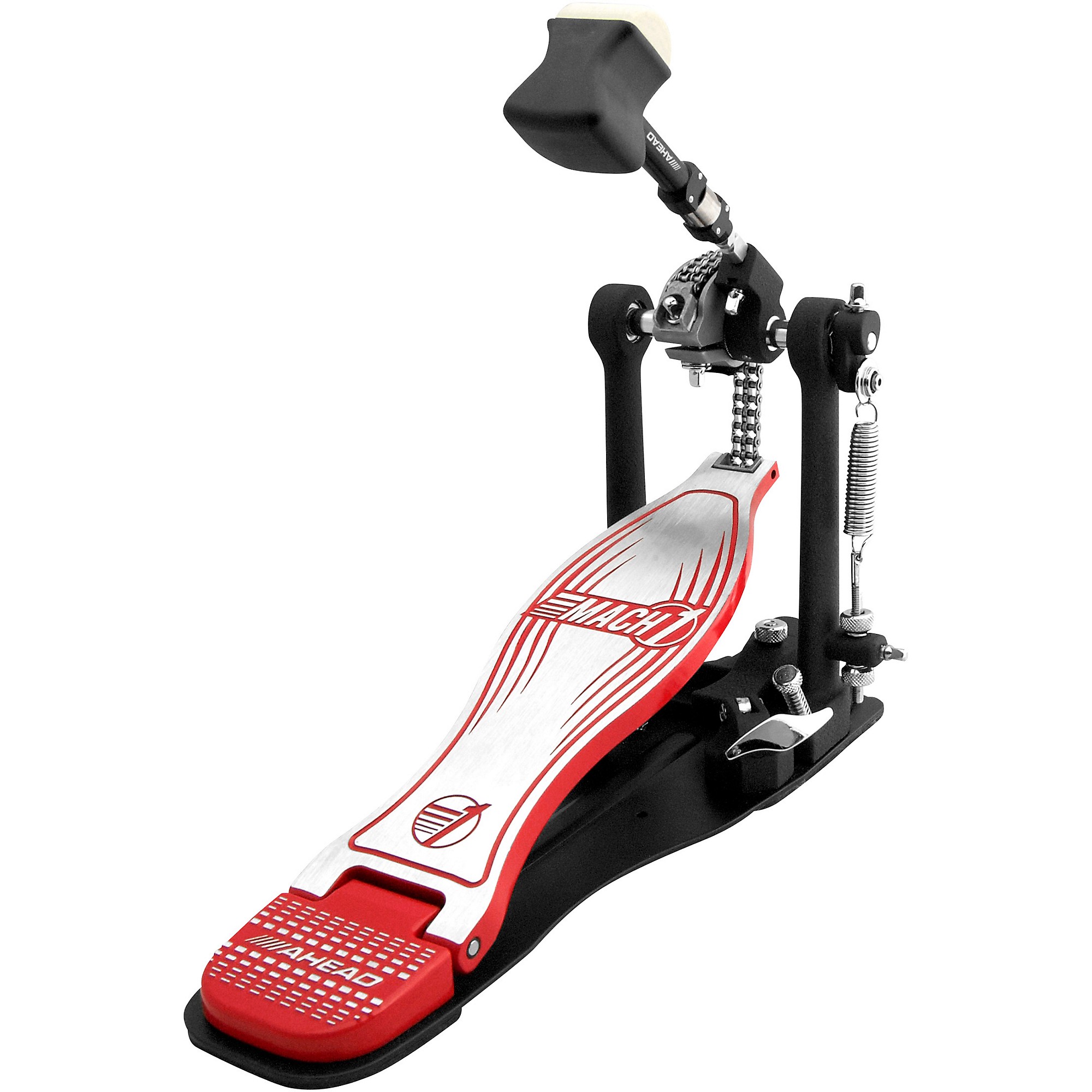 Switch Kick by Ahead Single Pedal with Double-Sided Switch Kick Beater ...