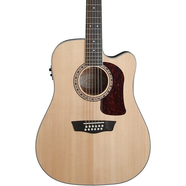 Washburn HD10SCE12 Heritage 10 Series 12-String Acoustic-Electric ...