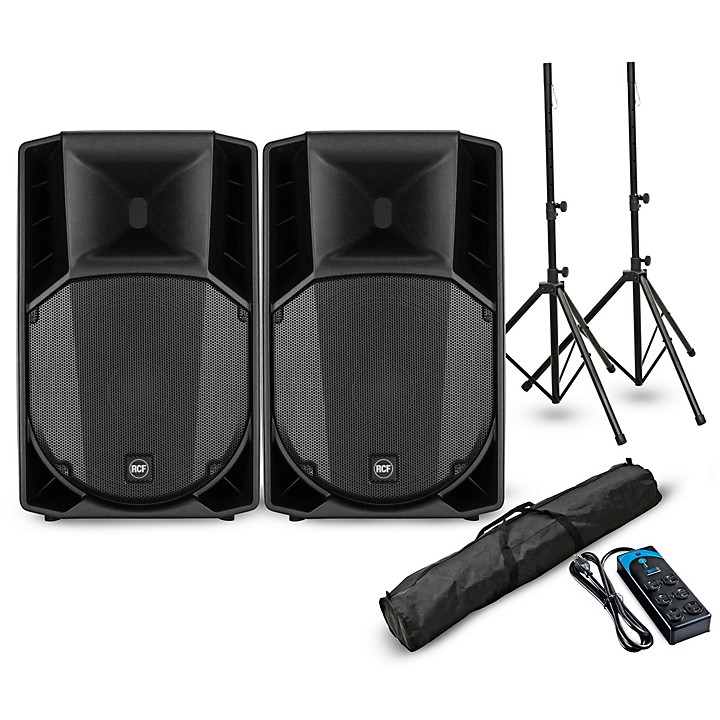 RCF Art 715-A MK4 15" Powered Speaker Pair and Power Strip | Music & Arts