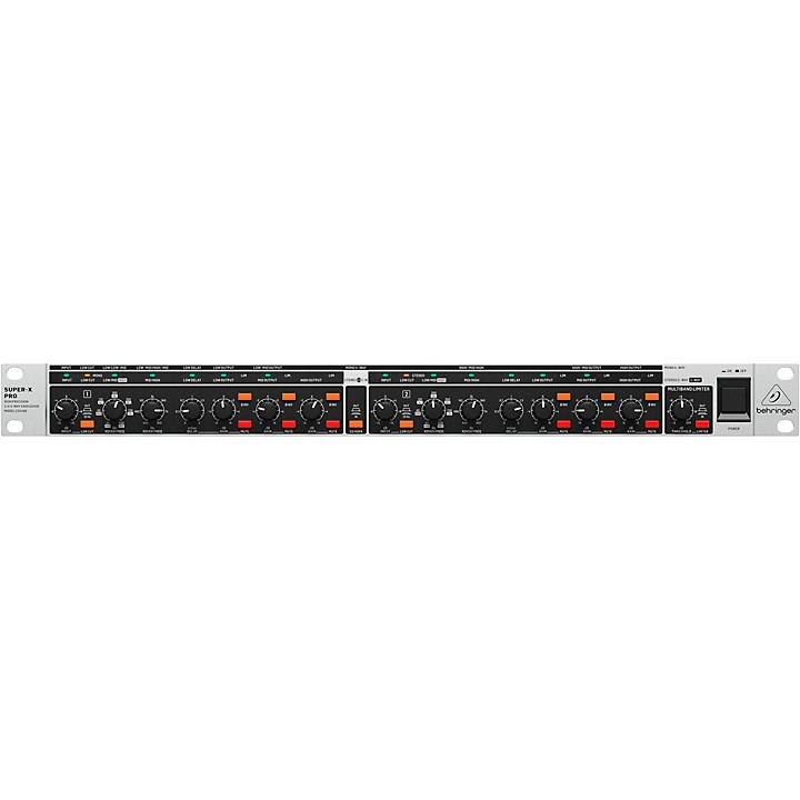 Behringer SUPER-X PRO CX3400 V2 Multi-Channel Crossover With Limiters ...