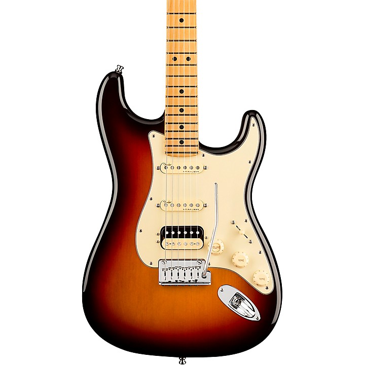 Fender American Ultra Stratocaster HSS Maple Fingerboard Electric ...