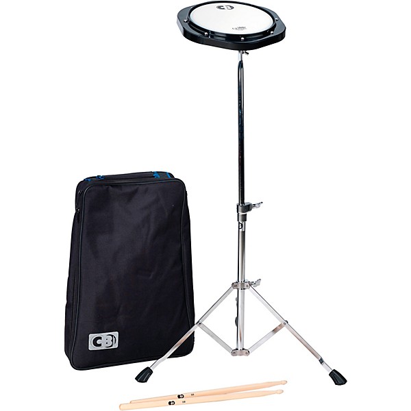 CB Percussion Practice Pad Kit with Stand & Bag | Music & Arts