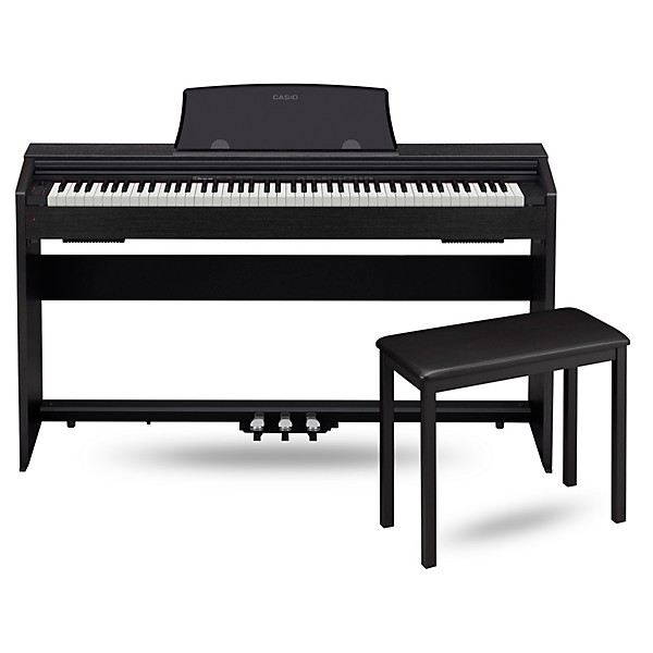 Casio Privia PX-770 Digital Console Piano With CB7 Metal Bench | Music ...