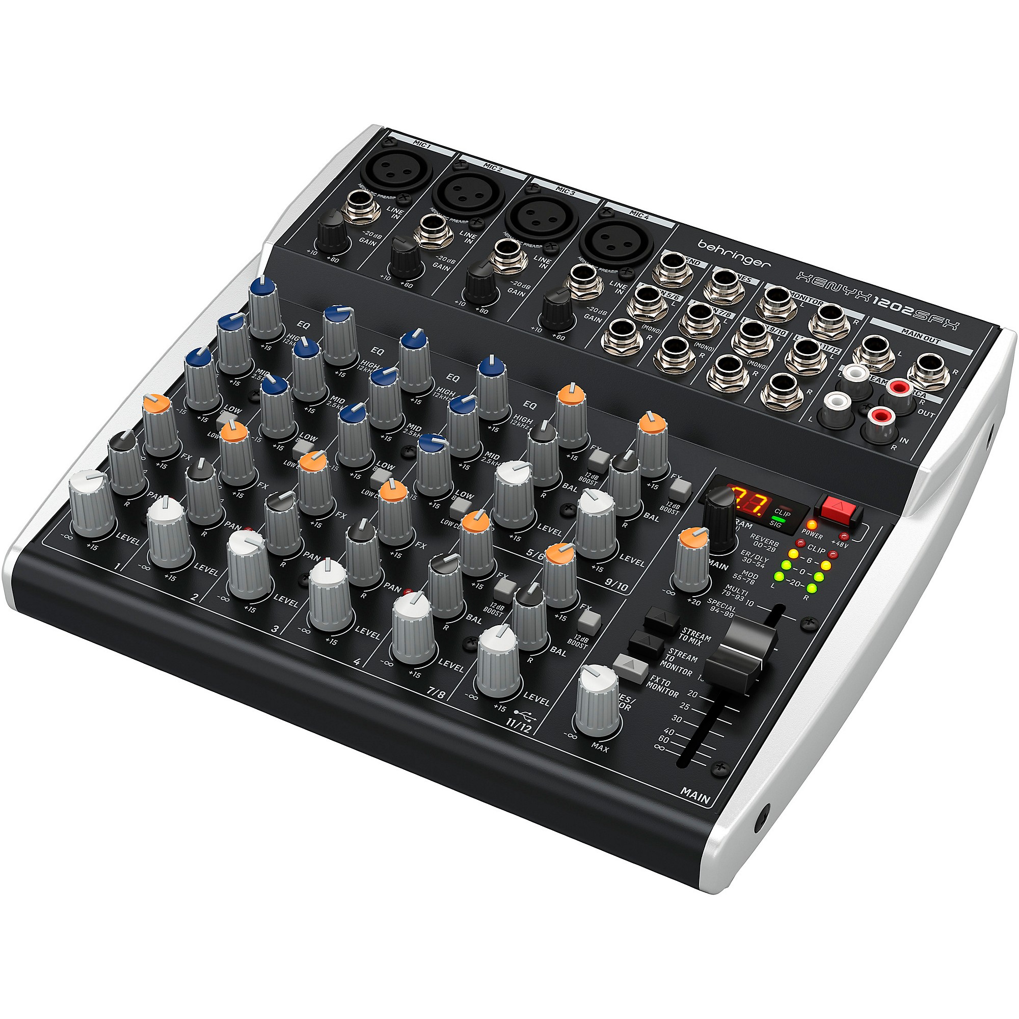 Behringer XENYX 1202SFX 12-Channel Analog Mixer With USB Behringer XENYX 1202SFX 12-Channel Analog Mixer With USB