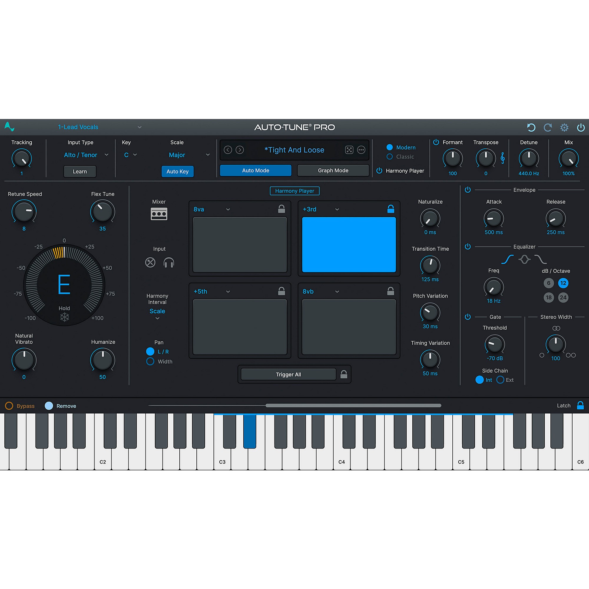 Antares Auto-Tune Pro 11 Vocal Tuning/Editing Plug-in (Software ...