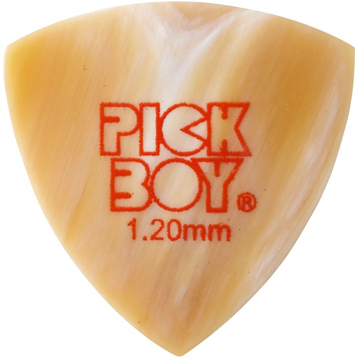 Pick Boy Hand-Crafted Natural Horn Triangle Guitar Pick | Music & Arts