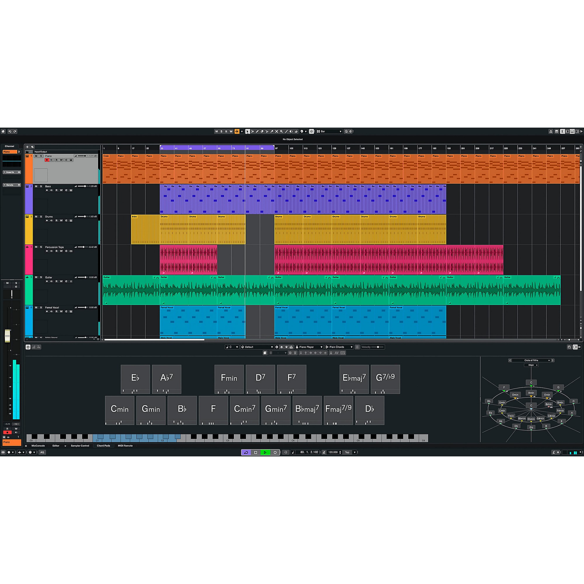 Steinberg Cubase Elements 15 DAW Software | Music & Arts